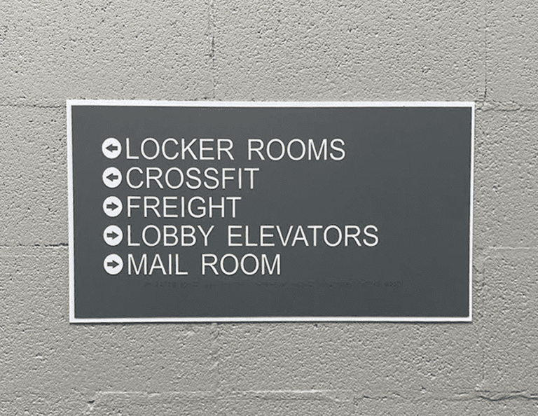 ADA Signage & Wayfinding - Ace Sign & Graphics
